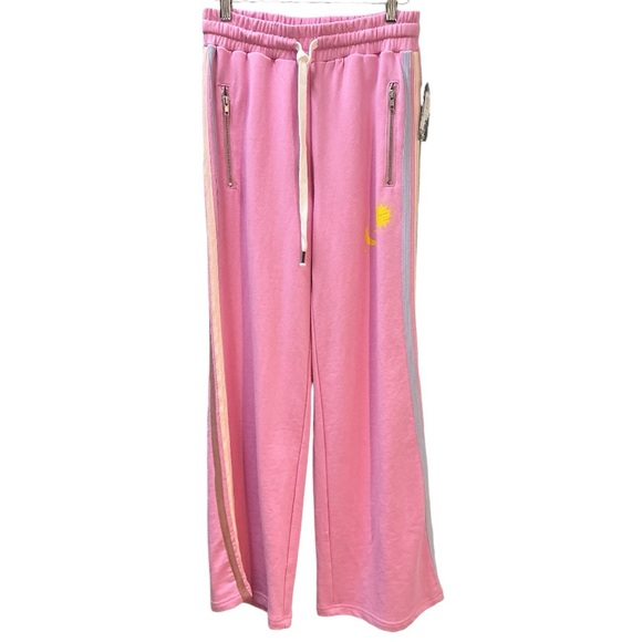 Chaser | Pants & Jumpsuits | Nwt Chaser Pink Lounge Pants French Terry ...